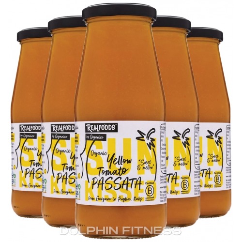 Realfoods by Organico Organic Yellow Tomato Passata 12 x 420g