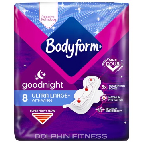Bodyform Goodnight Ultra+ L with Wings Pack of 8