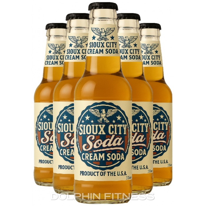 Sioux City Cream Soda 12 Bottles