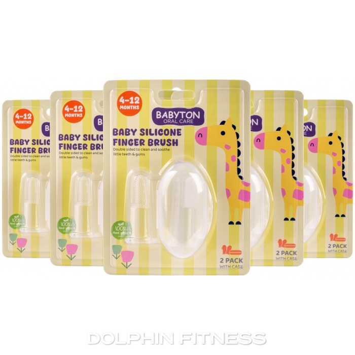Babyton Baby Silicone Finger Brush Pack of 6
