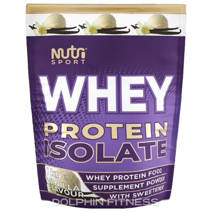 NutriSport Whey Protein Isolate (1000g) New Formula Vanilla