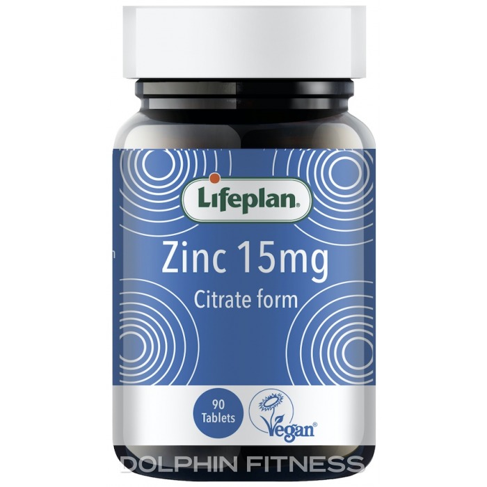 LifePlan Zinc 15 mg 90 Tablets