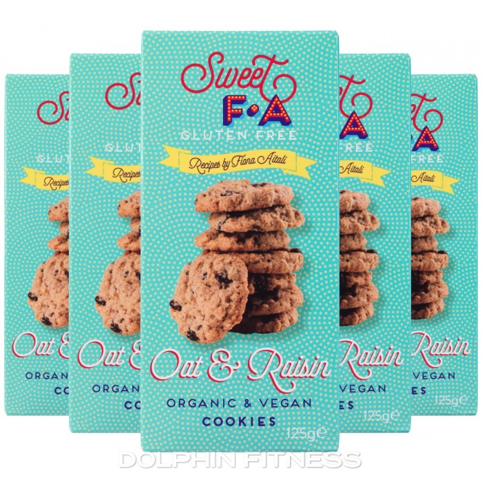 Sweet FA Oat & Raisin Cookie 12 x 125g