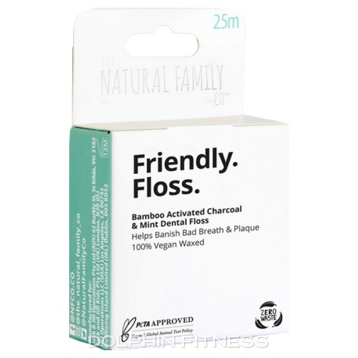 The Natural Family Co Friendly Floss 25M Recyclable Floss