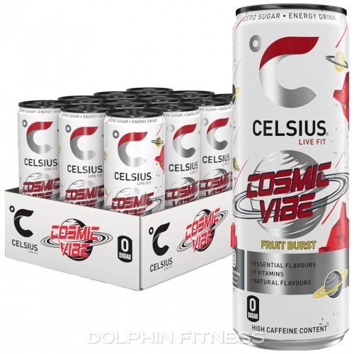 Celsius Cosmic Vibe Energy Drink 12 Cans
