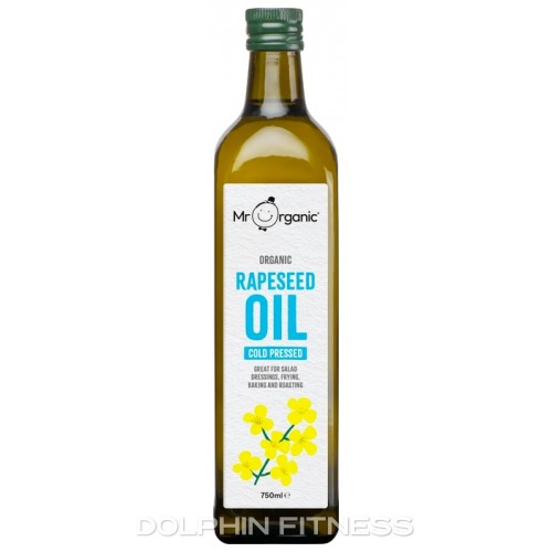 Mr Organic Organic Extra Virgin Cold Pressed Rapeseed Oil 1 x 750 ml