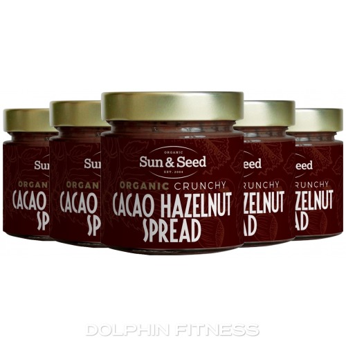 Sun & Seed Crunchy Cacao & Hazelnut Spread 6 x 200g