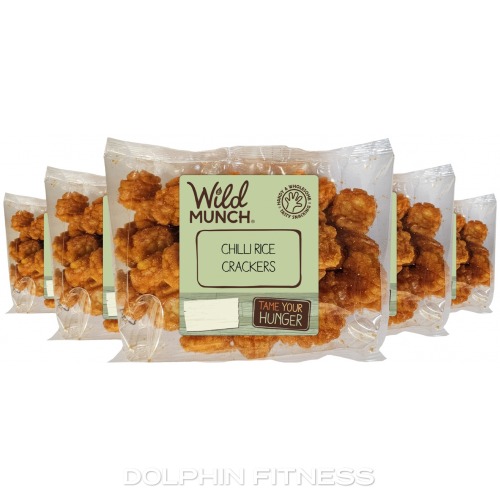 Wild Munch Chilli Rice Crackers 5 x 125g
