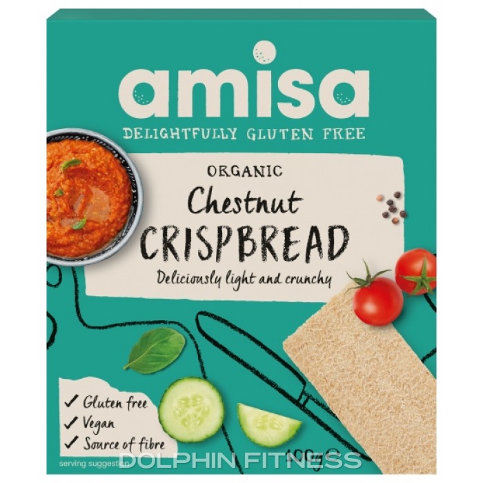 Amisa Organic Chestnut Crispbread 1 x 100g