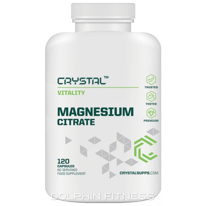 Crystal Magnesium Citrate 120 Capsules