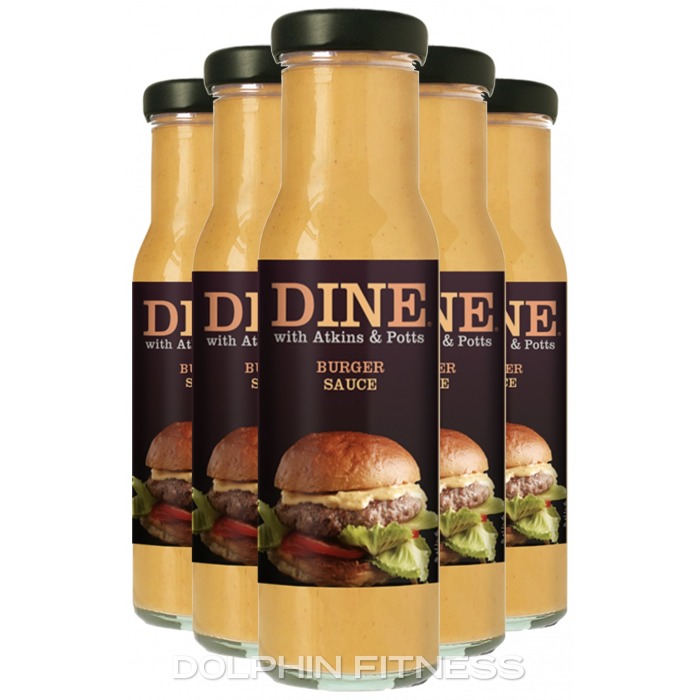 Dine with Atkins & Potts Burger Sauce 6 x 240g