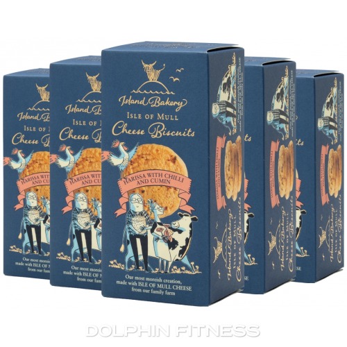 Island Bakery Cheese Biscuits Harissa with Chilli & Cumin 12 x 100g