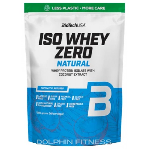 BioTechUSA Iso Whey Zero Natural 1000g Vanilla Cinnamon