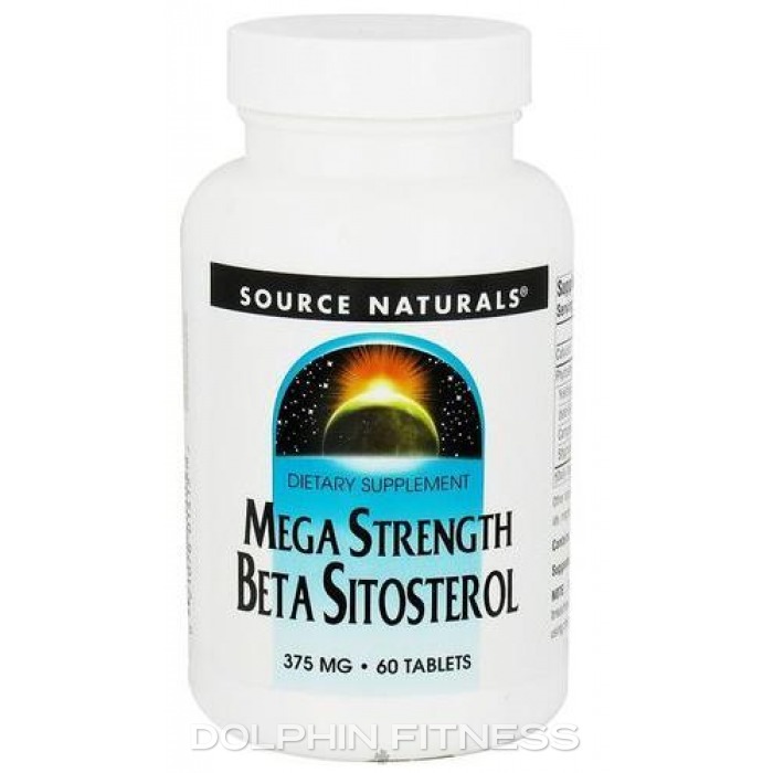 Source Naturals Mega Strength Beta Sitosterol 60 Tablets