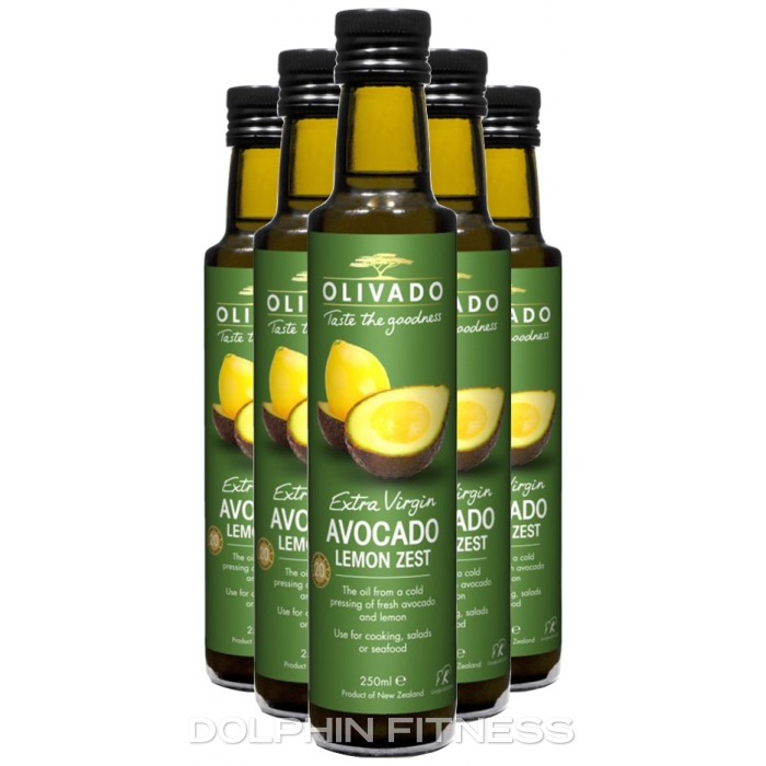 Olivado Extra Virgin Avocado Oil with Lemon Zest 6 x 250 ml