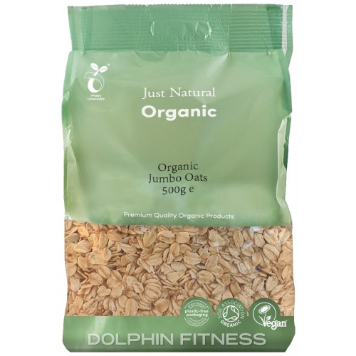 Just Natural Organic Jumbo Oats 500g