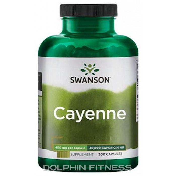 Swanson Cayenne 300 Capsules