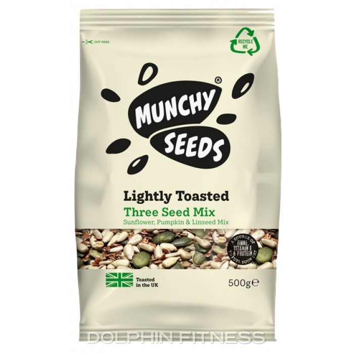 Munchy Seeds Lightly Toasted Three Seed Mix 1 x 500g
