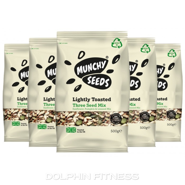 Munchy Seeds Lightly Toasted Three Seed Mix 6 x 500g