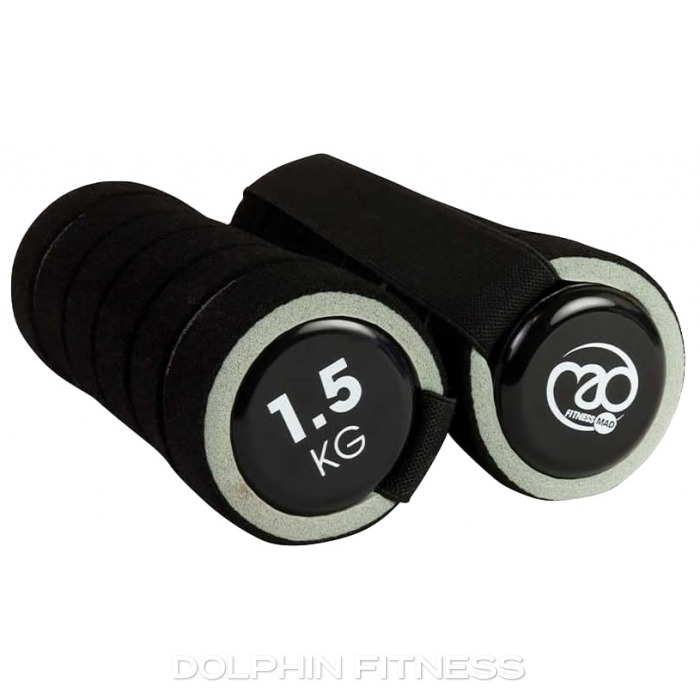 Fitness Mad Pro Handweight 2 x 1.5 kg Grey