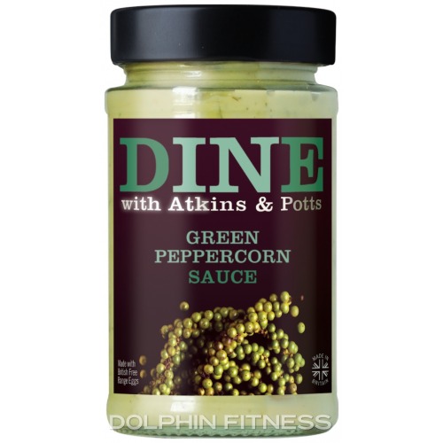 Dine with Atkins & Potts Green Peppercorn Sauce 1 x 185g