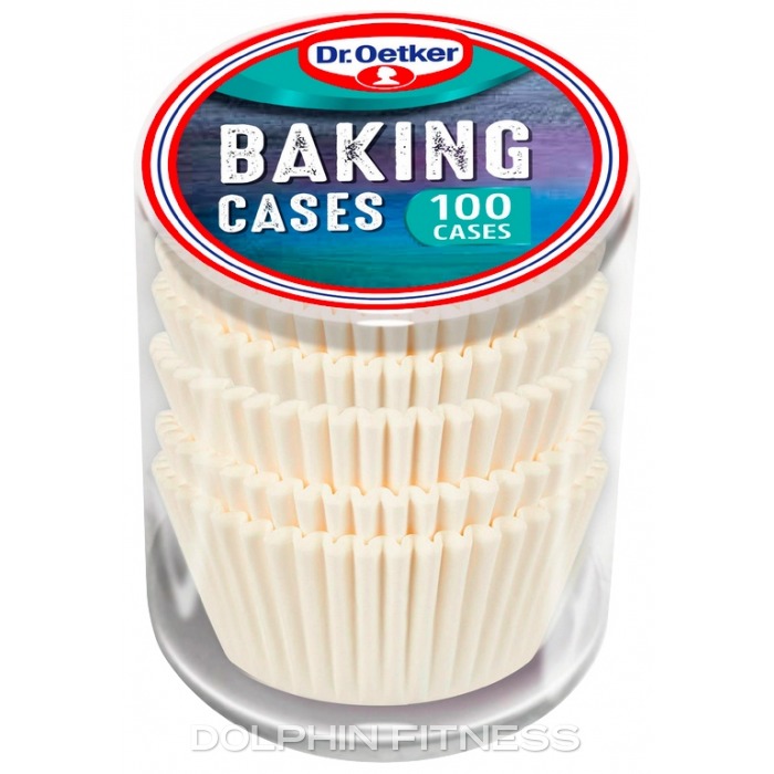 Dr. Oetker Dr Oetker White Baking Cases 1 x 100 Cases
