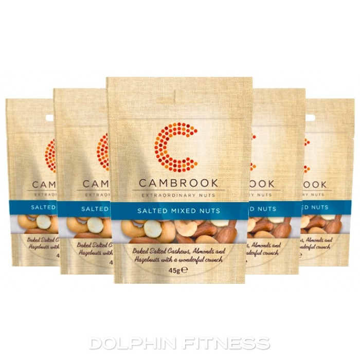 Cambrook Baked Salted Mixed Nuts 24 x 45g