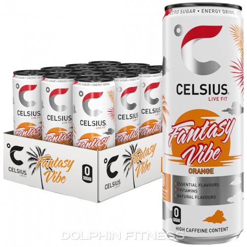 Celsius Fantasy Vibe Energy Drink 12 Cans