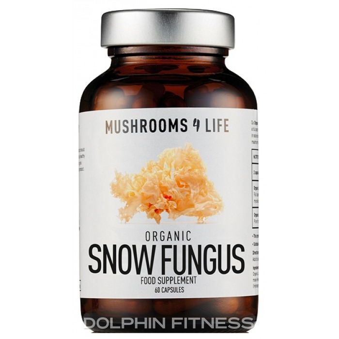 Mushrooms4Life Organic Snow Fungus 60 Capsules