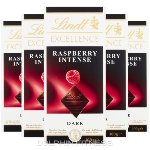 Lindt Excellence Dark Raspberry Intense Chocolate 20 x 100g