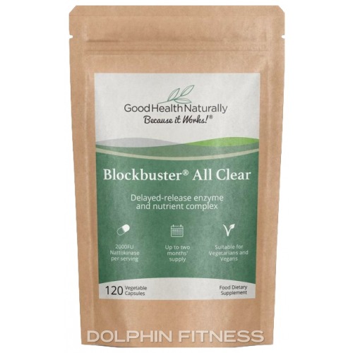 Good Health Naturally Blockbuster All Clear (120 Vegetable Capsules) Pouch