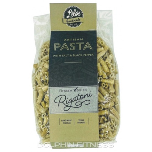 Lilos Rigatoni Pasta With Salt & Black Pepper 1 x 500g