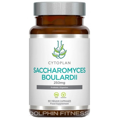 Cytoplan Saccharomyces Boulardii 250 mg 60 Vegan Capsules