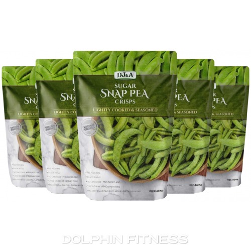 DJ & A Sugar Snap Pea Crisps 10 x 30g