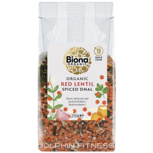 Biona Organic Spiced Red Lentil Dhal 1 x 250g