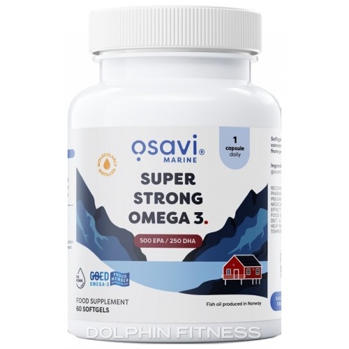 Osavi Super Strong Omega 3 500 EPA / 250 DHA 60 Softgels