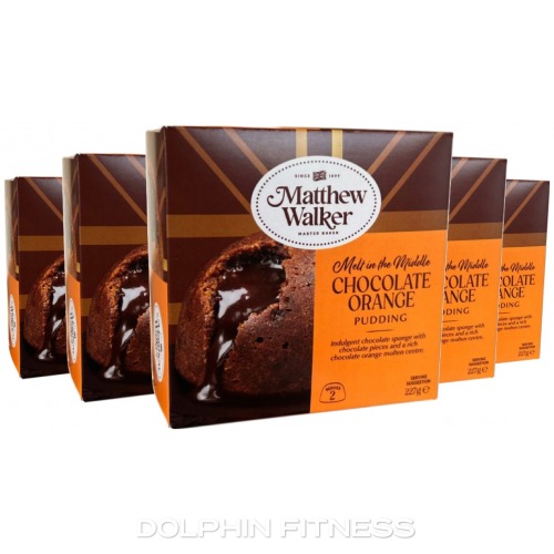 Matthew Walker Melt In The Middle Chocolate Orange Pudding 12 x 227g