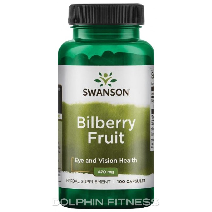 Swanson Bilberry Fruit 100 Capsules