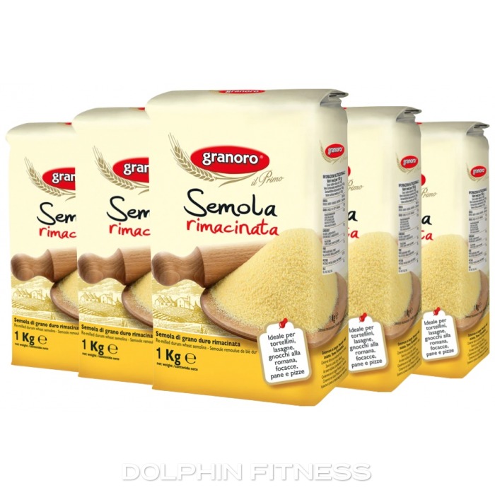 Granoro Re-Milled Durum Wheat Semolina 10 x 1 kg