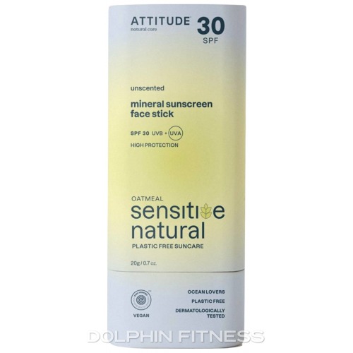 Attitude Mineral Sunscreen Face Stick 30 SPF 1 x 20g