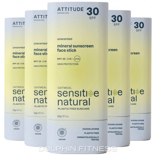 Attitude Mineral Sunscreen Face Stick 30 SPF 8 x 20g