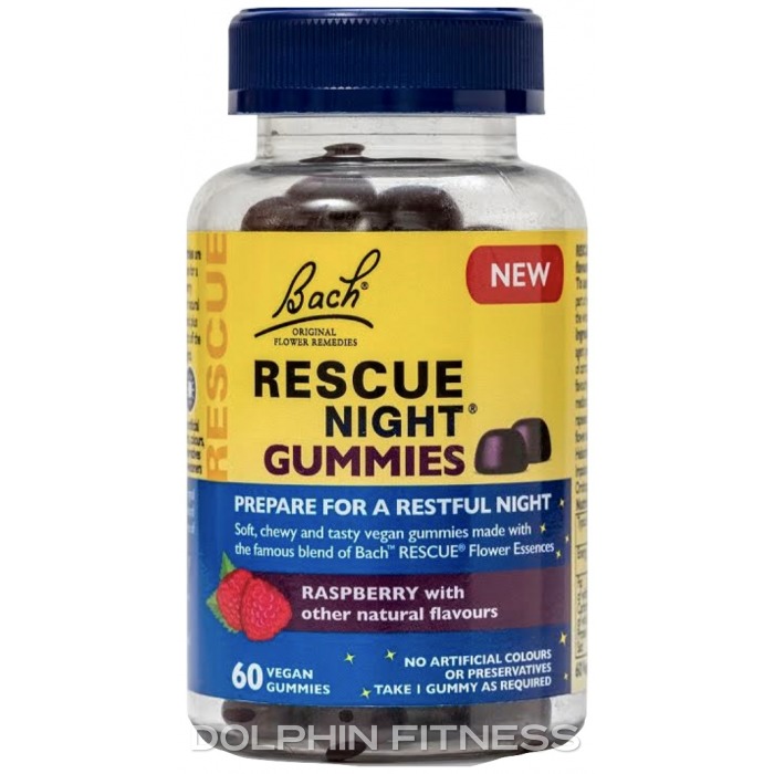 Bach Original Flower Remedies Rescue Night Gummies 60 Vegan Gummies