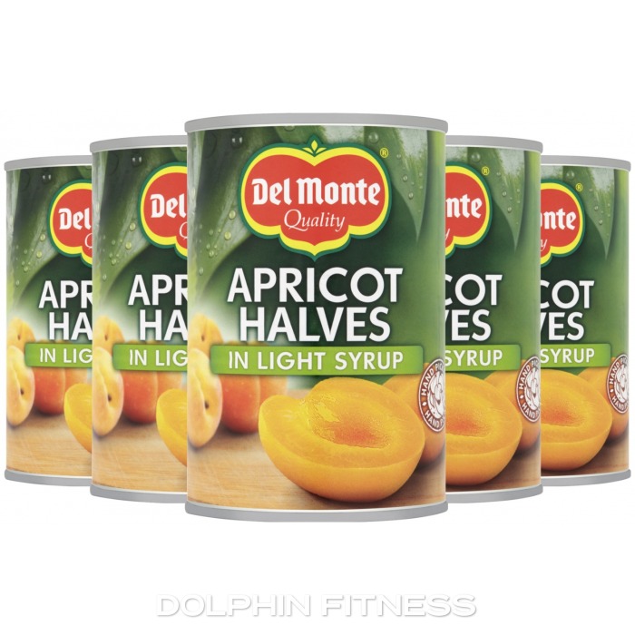 Del Monte Apricot Halves in Light Syrup 12 x 420g