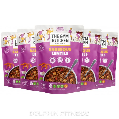 The Gym Kitchen Barbeque Lentils 6 x 250g
