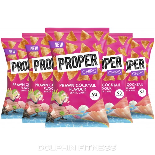Proper Properchips Prawn Cocktail Lentil Chips 8 x 85g