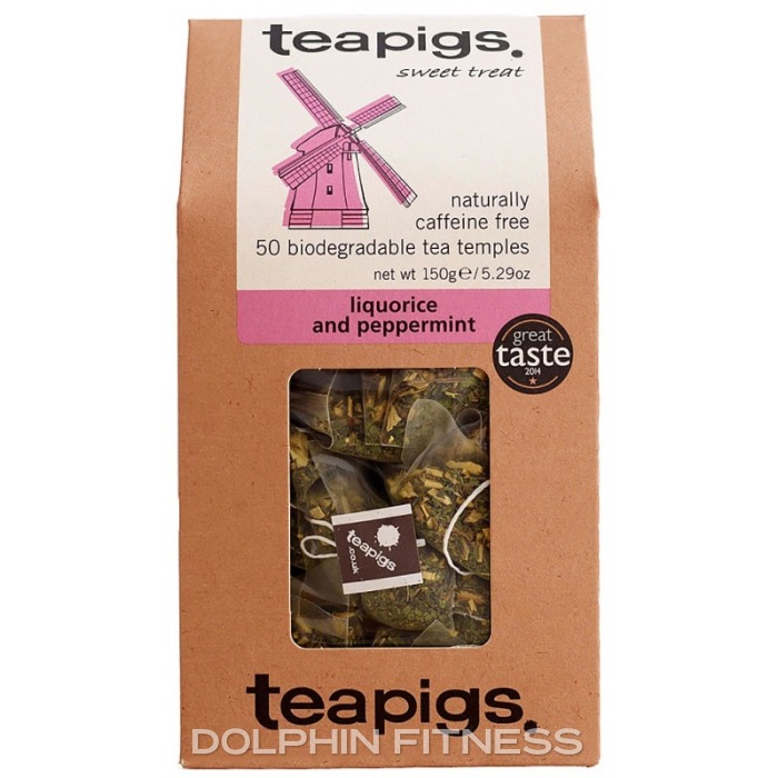 Teapigs Liquorice and Peppermint 1 x 50 Tea Temples