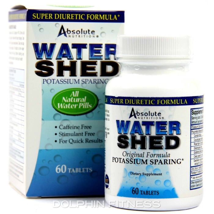 Absolute Nutrition Water Shed 60 Tablets