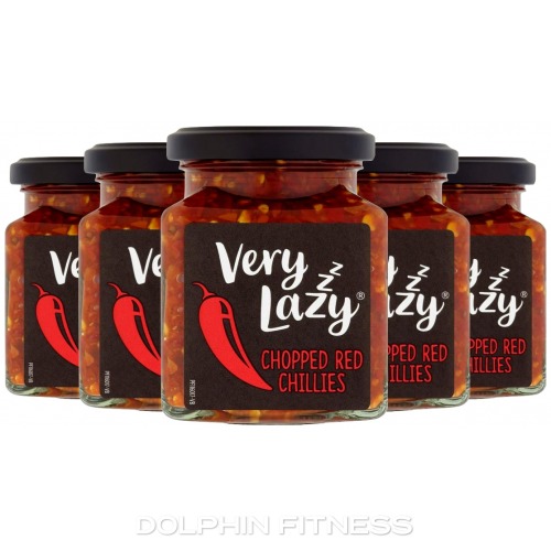 Very Lazy Chopped Red Chillies 6 x 190g