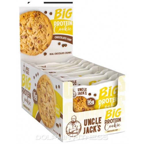 Uncle Jack's Big Protein Cookies 12 x 100g