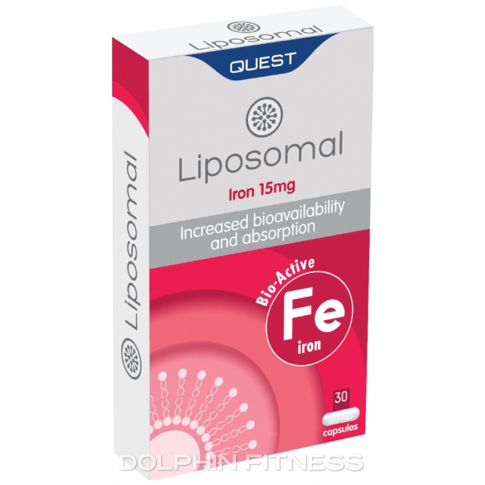 Quest Liposomal Iron 15mg 30 Capsules